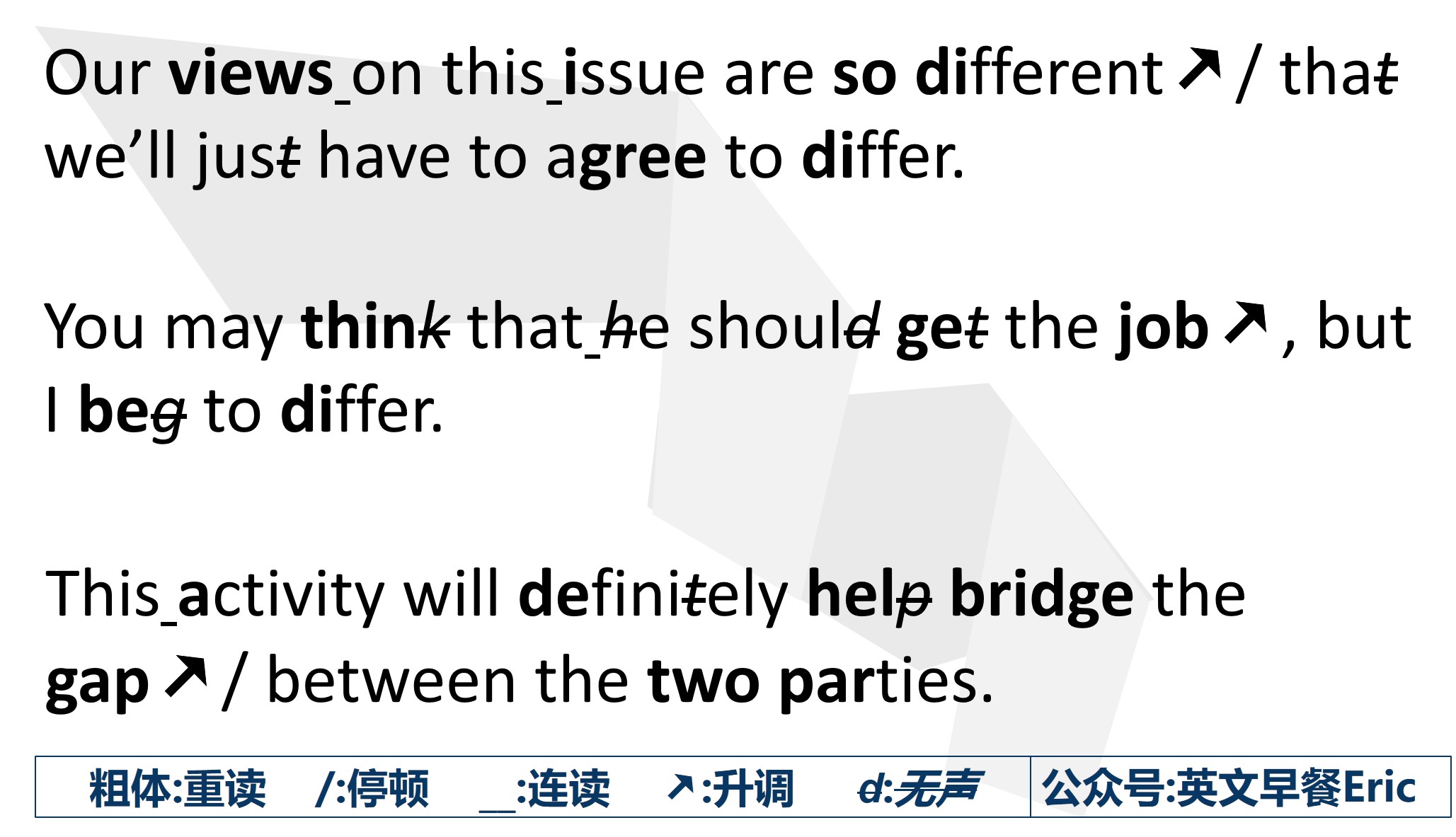 “求同存异”用英语怎么说？原来这么简单_听英文早餐，练地道口语_免费在线阅读收听下载 - 喜马拉雅