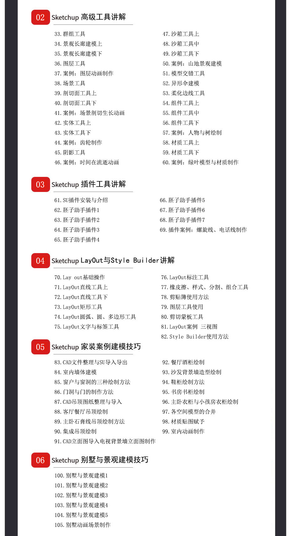 sketchup2020草图大师室内设计精讲班 - CAD自学网
